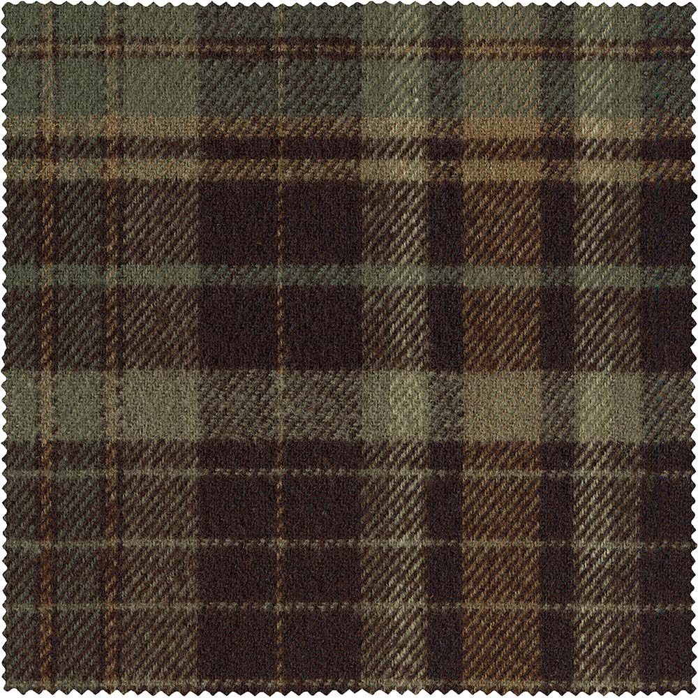 Gitman Vintage Brown Brushed Winter Madras Made to Order Shirt